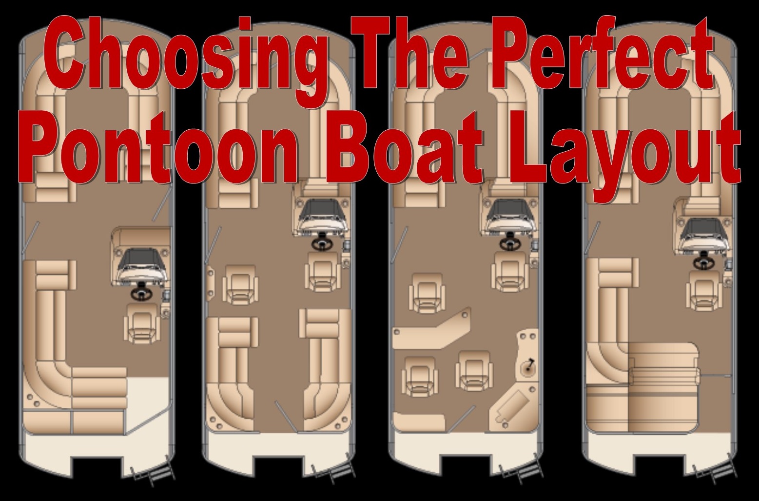 The Best Pontoon Boat Layout - Smart Boat Buyer Guide The Best Pontoon Boat Layout - Smart Boat Buyer Guide
